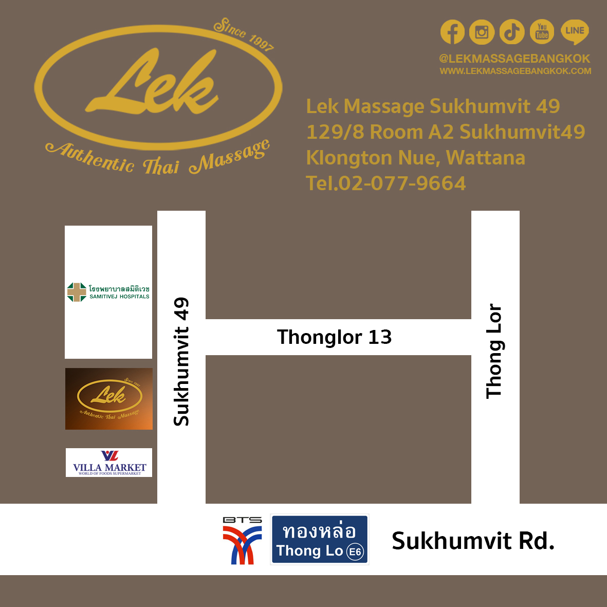 New Branch Lek Massage Sukhumvit 49 – Welcome to Lek
